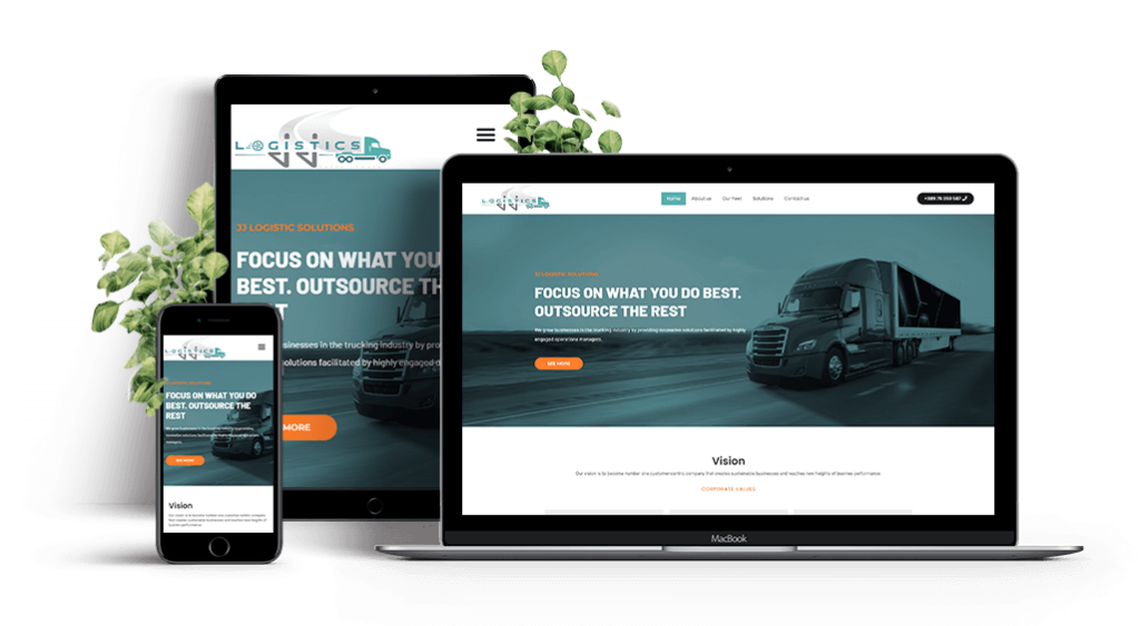 Order a website - Transport Geniuses